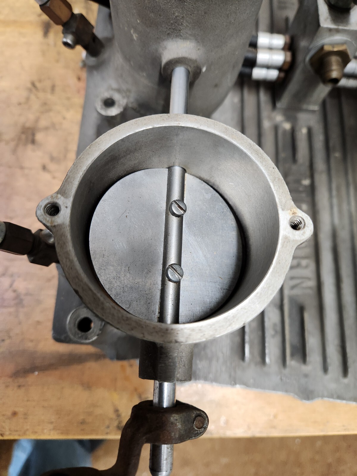 Vintage Original 426 HEMI HILBORN FUEL INJECTION RACING MANIFOLD SET UP ...