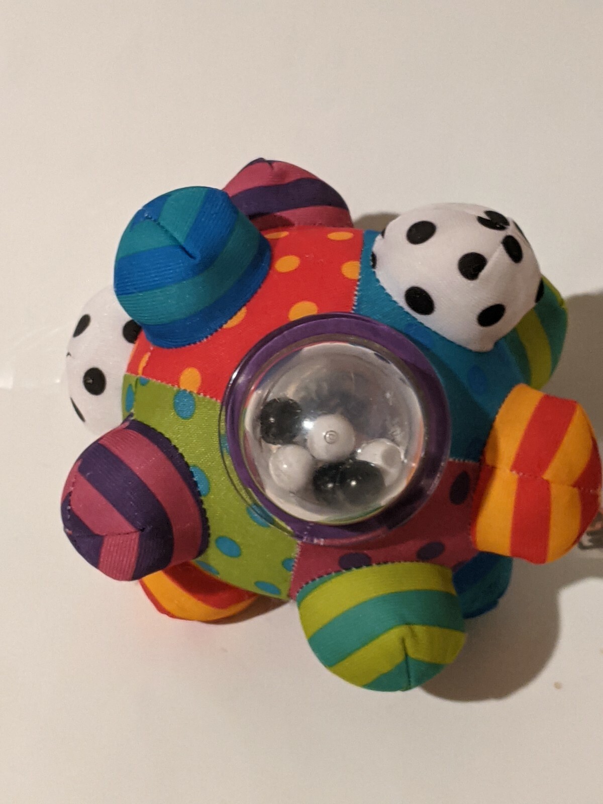 Sassy Bumpy Ball Baby Soft Developmental Activity Toy Colors Textures ...