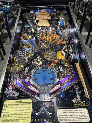 Stargate Pinball Machine Gottlieb 1995 LEDS Orange County Pinballs FREE SHIP | eBay