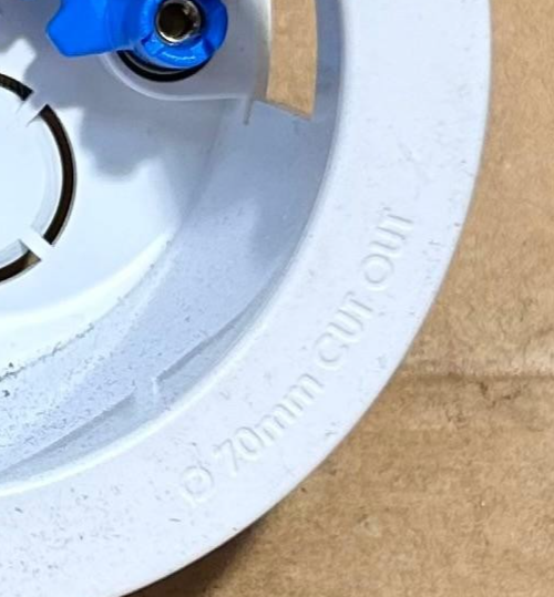 CENTAUR CDLBR-45 1 Gang 45mm Circular Round Dry Lining Fast Fix Box ...