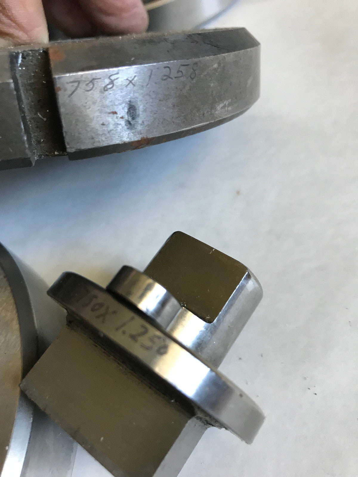 LOT 6 SETS STRIPPIT AMADA RECTANGLE PUNCHES DIES .750X1.250 TO WT ...