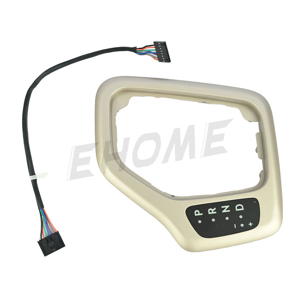 GOLD SHIFTER BEZEL FOR 2014-2018 JEEP CHEROKEE 5YD27LS5AA | eBay