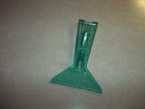 Vintage Old WALTER'S BEER ICE SCRAPER Eau Claire Wisconsin Wi. Bar ...