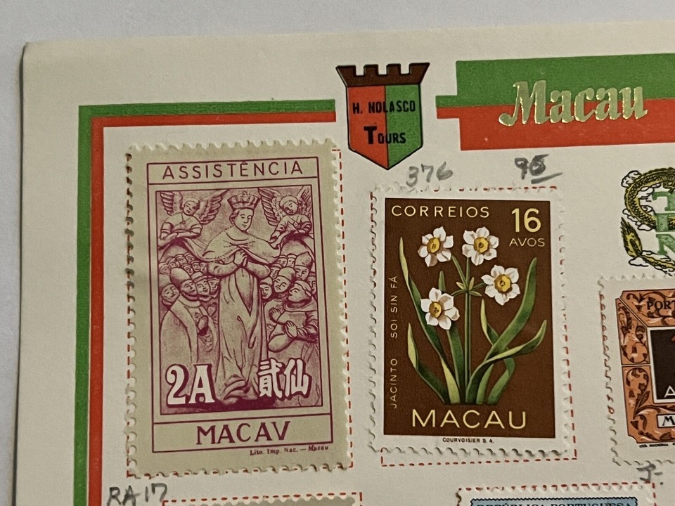 MACAU MINT STAMPS LOT ON SOUVENIR CARD, GREAT COLLECTION | eBay