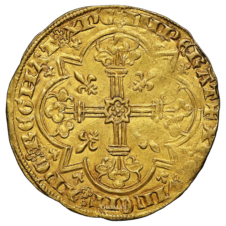 Frankreich - Jean II le Bon - Gold Mouton d'or - NGC MS 62 - Schatz ...