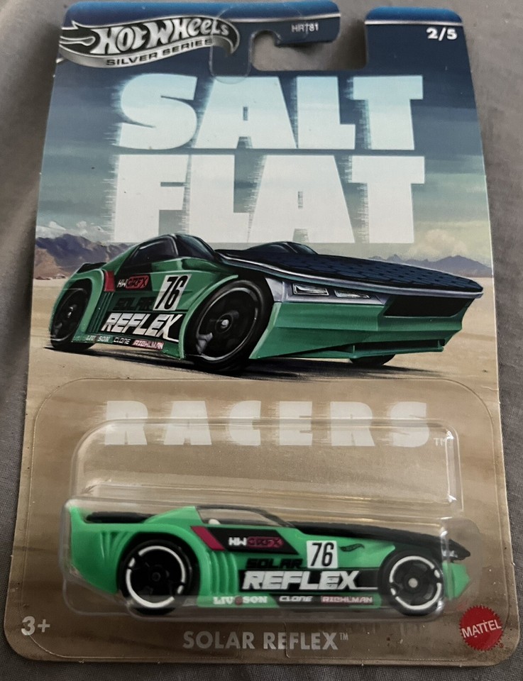 Hot Wheels Silver Series - 2025 SALT FLAT Racers complete set of 5 Die ...