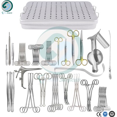 Vaginal Tubal Ligation Set of 49 pcs With Sterilization Stainless Steel ...