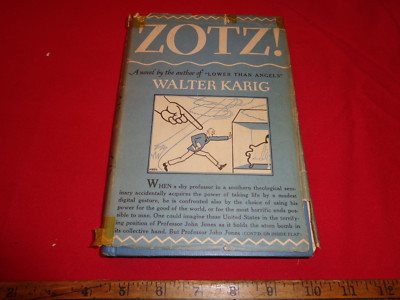 Vintage 1947 Zotz! by Walter Karig - HC/DJ - 1st/1st - USA | eBay