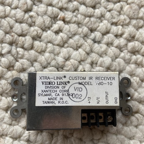 Xantech J-Box In-Wall CUSTOM Infrared Receiver Model 780-10 XTRA-LINK | eBay