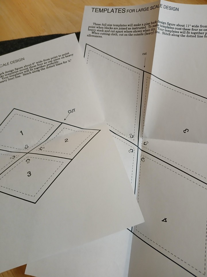 MATSUKAWA-BISHI Pine Bark Diamond Pattern Quilts & Wearable Art ...