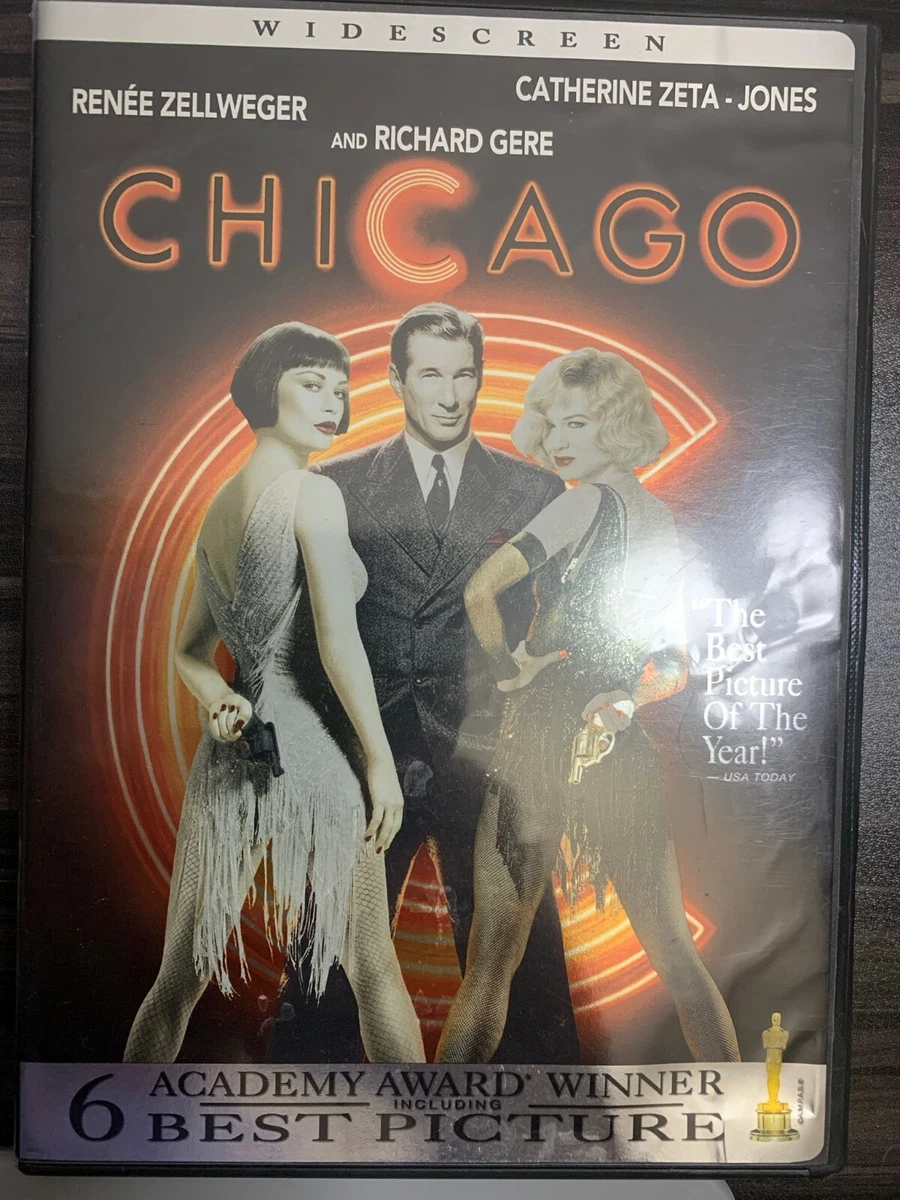 Chicago Gere Widescreen Dvd