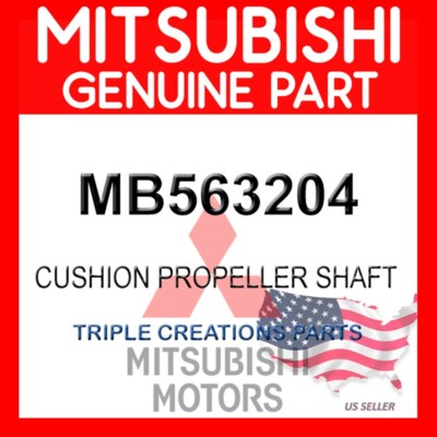 Genuine Mitsubishi MB563204 Cushion Propeller Shaft OEM | eBay