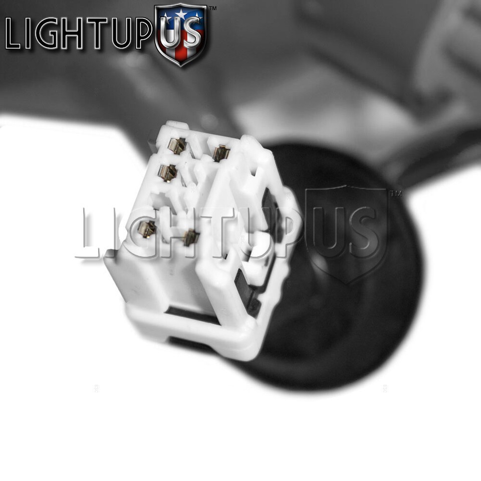 Left Right Pair Dark Chrome Rear Brake Tail Lights for 2005-2006 NISSAN ...