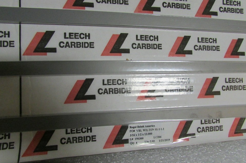 Leech Carbide Various Sizes LC410 LC206 LC 115 Standard Blocks- Punch ...