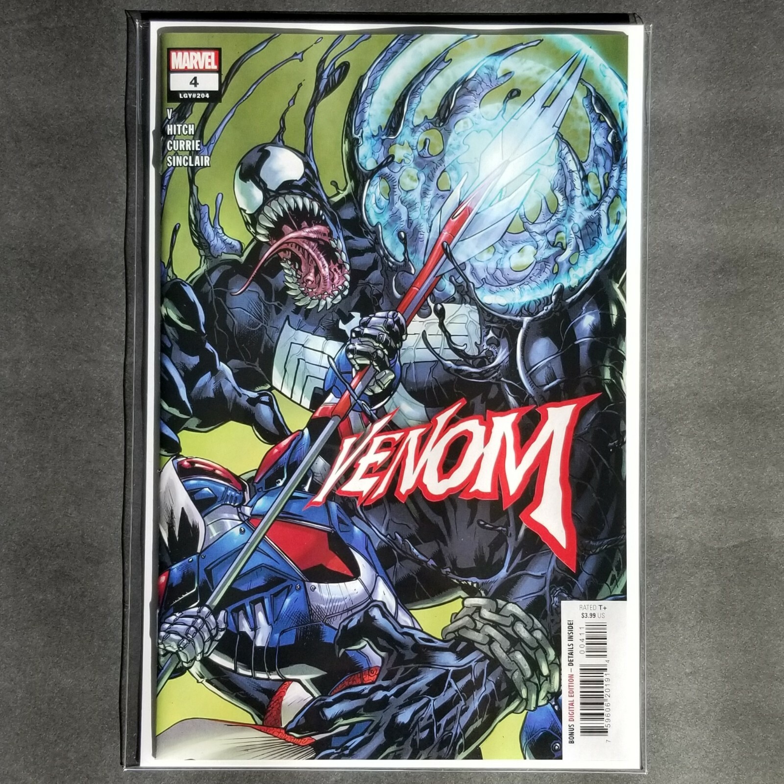 Venom Vol 5 #4 Bryan Hitch Cover A First Bedlam & Spearhead | eBay