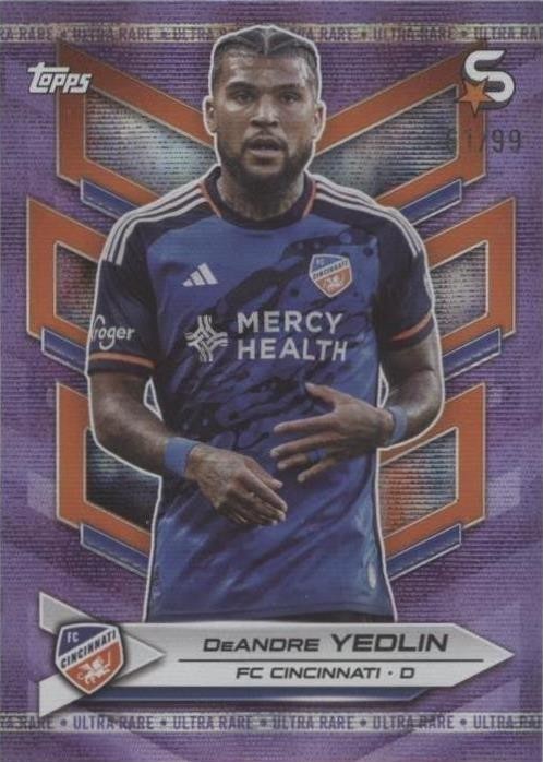 2024 Topps Mls Superstars - Image Variation DeAndre Yedlin #39 Ultra ...