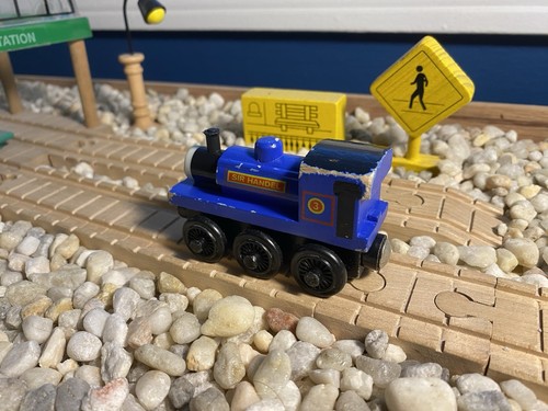 Thomas & Friends Wooden Railway Sir Handel Train Tank Engine GUC | eBay