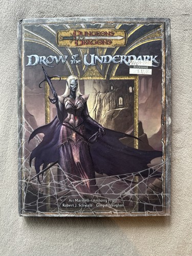 Dungeons And Dragons RPG 3.5E D20 Hardcover Drow Of The Underdark | eBay