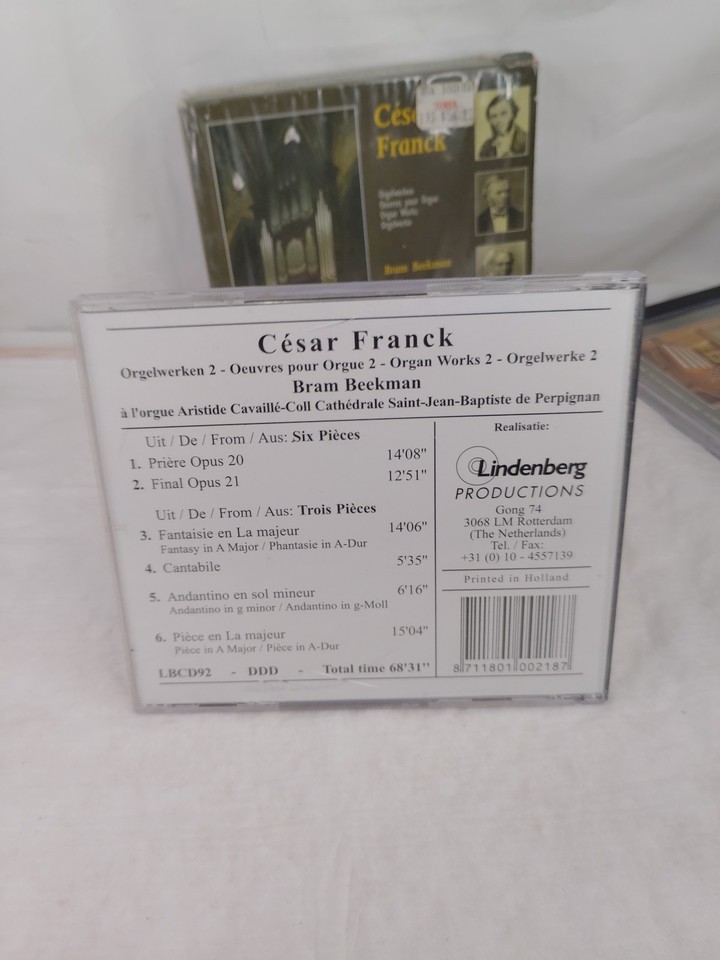 Cesar Franck: Organ Works (Box Set) (CD, Dec-1999, 3 Discs, LBCD) OUT ...