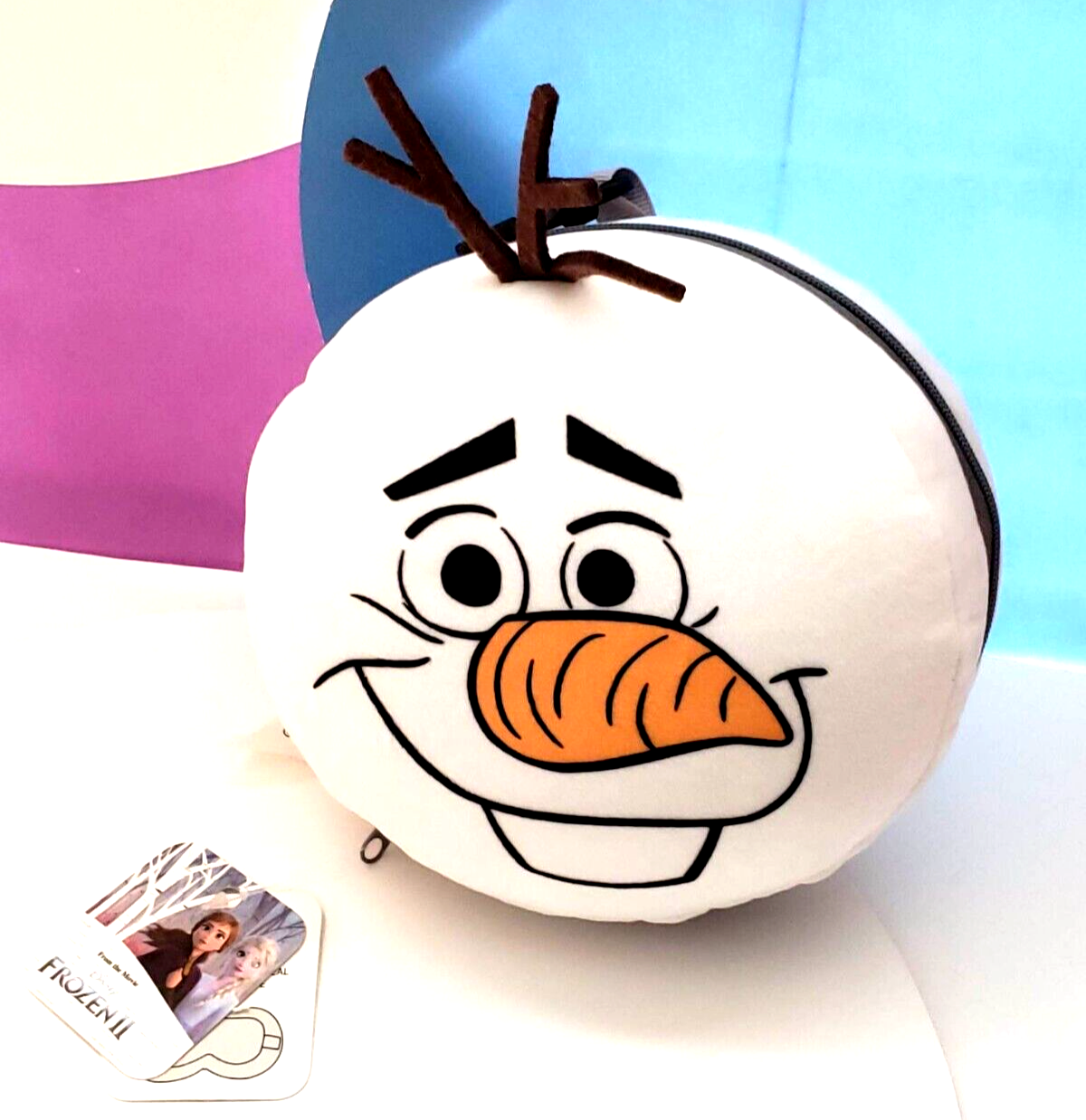 Disney Frozen Olaf Sleep Mask Pillow, Open The Zipper to Reneval The ...