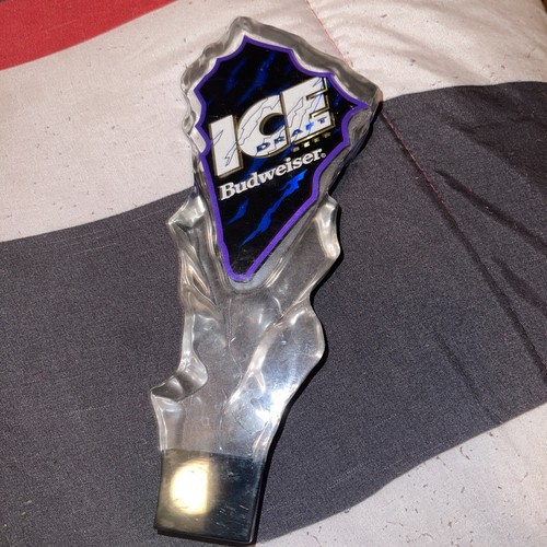 Vintage Bud Ice Draft Beer Keg Screw On Tap Handle Man Cave Bar Room ...