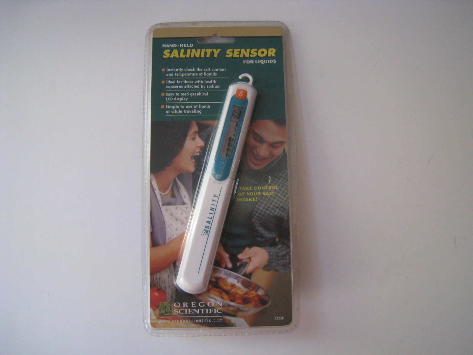 OREGON SCIENTIFIC HAND HELD SALT SENSOR FOR SOUPS SAUCES GRAVIES ...