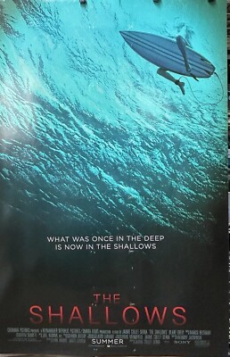 THE SHALLOWS 2016 BLAKE LIVELY MOVIE POSTER double-sided Original 27X40 ...
