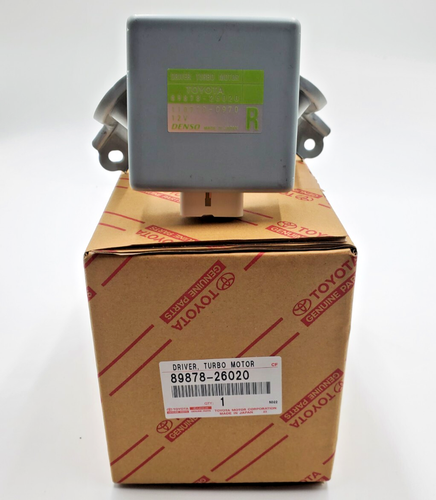 OEM 89878-26020 Genuine DRIVER, TURBO MOTOR FOR TOYOTA HIACE REGIOUS ...