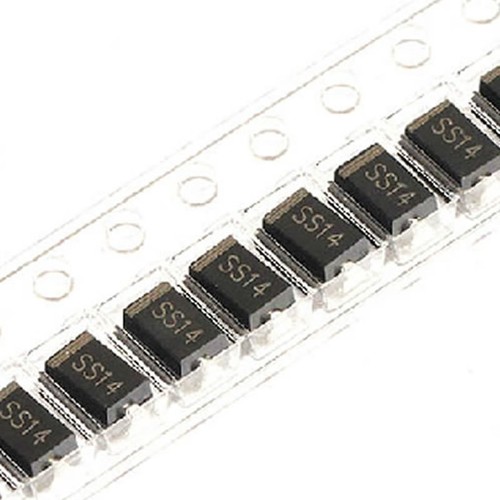 10 pezzi SS14A Diodo SMD 40V 1A Raddrizzatore Schottky SS14 SMA DO-214AC | eBay