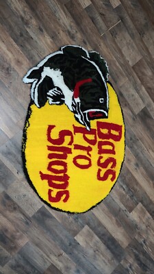 Bass Pro Custom Rug Hand Made | eBay