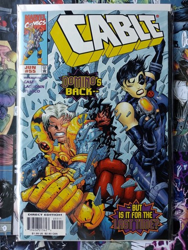 Cable 55 1998 Marvel Comics VOL 1 X-Men Xmen Casey Ladronn VF/NM ...