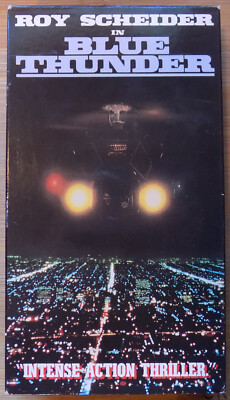 Blue Thunder - VHS - Roy Scheider, Candy Clark, Daniel Stern | eBay