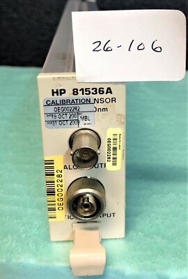 HP 81536A Power Sensor Module | eBay