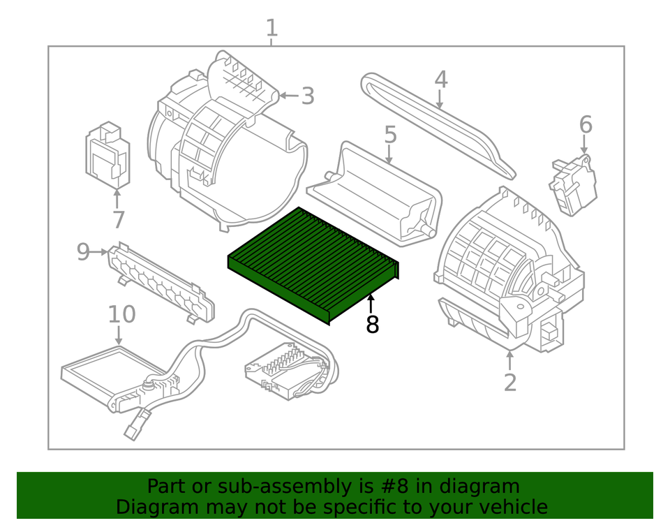 Genuine Kia Air Filter 97133-B2000 | eBay