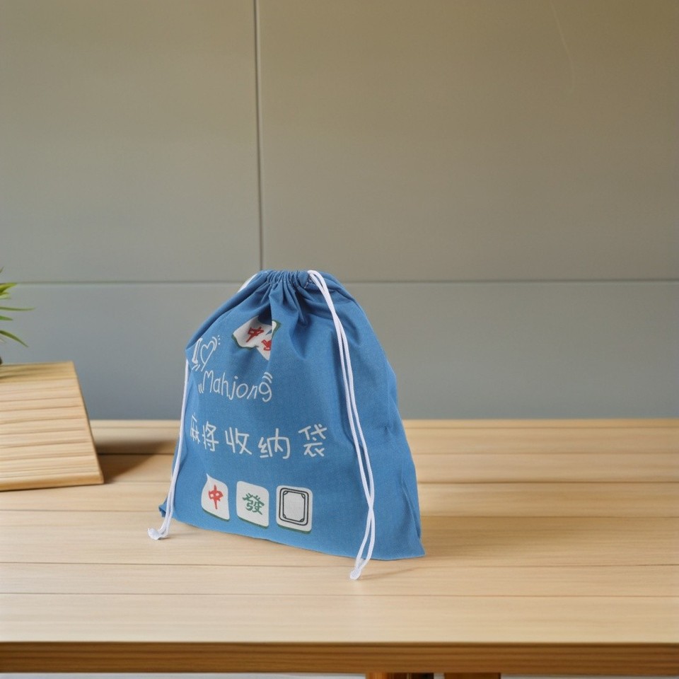 Mahjong Bags Unique Organizer Empty Mahjongg Drawstring Tiles Pouches ...