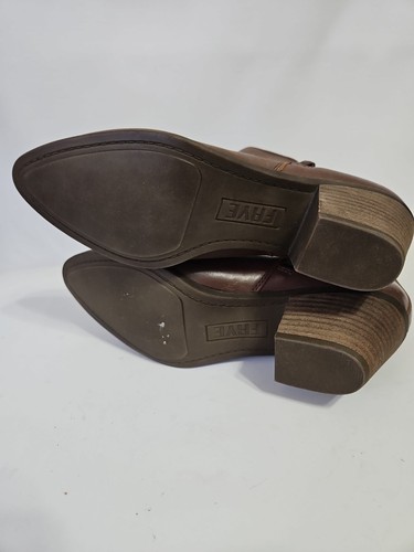 FRYE Judith Double Zip Whiskey Brown Bootie Ankle Boots Shoes Women's ...