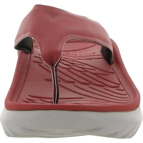 Vionic Mens Restore Red Slip On Flip-Flops Shoes 7.5 Medium (D) 9 BHFO ...