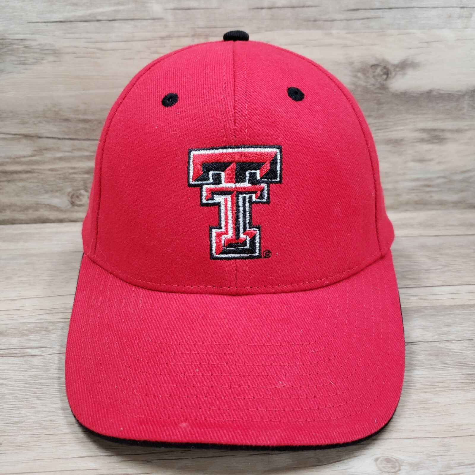 Vintage Texas Tech Hat Cap Strap Back Red Raiders Signatures Adjustable ...