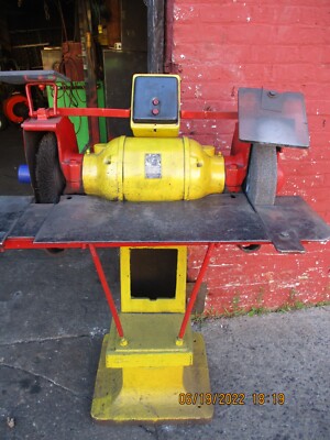 10" PEDESTAL GRINDER / WIRE WHEEL 5 HP | eBay