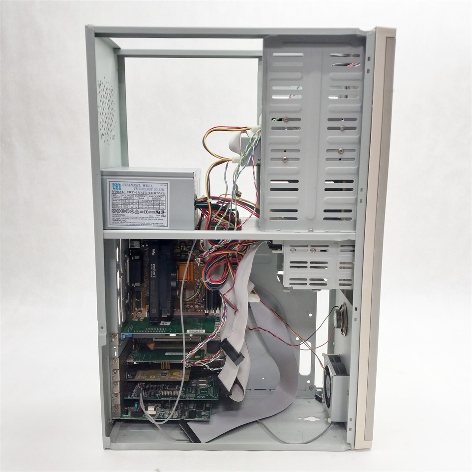 Theta Computer Vintage Retro Intel Pentium II 262MB RAM NO HDD/OS Tower ...