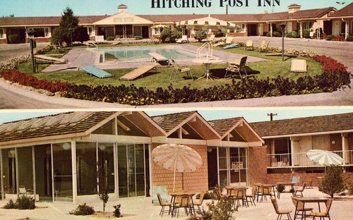 Hitching Post Inn - Cheyenne, Wyoming - Vintage Postcard | eBay