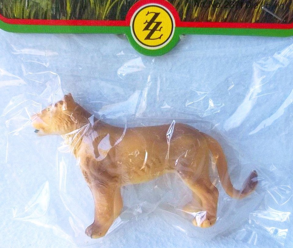1x ZZ 1:25 Elastolin ZOO LION Animal FIGURE G Scale Plastic MIB`70 TOP ...