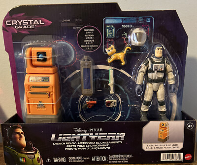 NEW - Disney Pixar Lightyear Crystal Grade Launch Ready Buzz & Eric ...