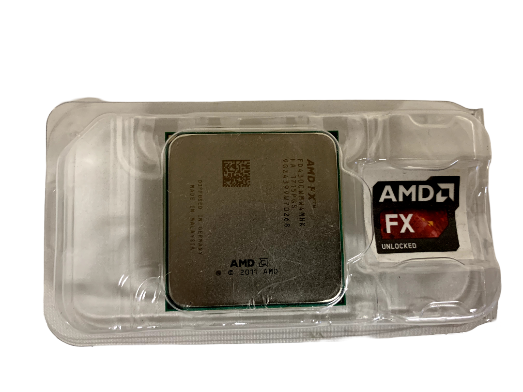 AMD FX-4300 3.8GHz Quad-Core (FD4300WMW4MHK) Processor for sale online ...