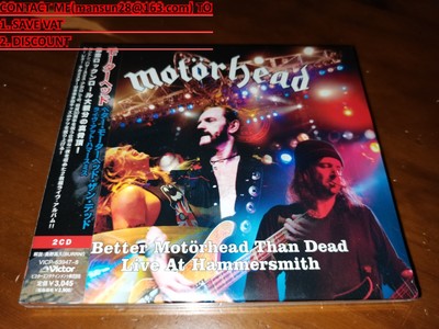 Motorhead / Better Motorhead Than Dead - Live At Hammersmith JAPAN 2CD ...