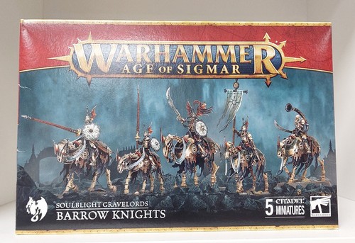 Warhammer Age of Sigmar Soulblight Gravelords BARROW KNIGHTS single ...