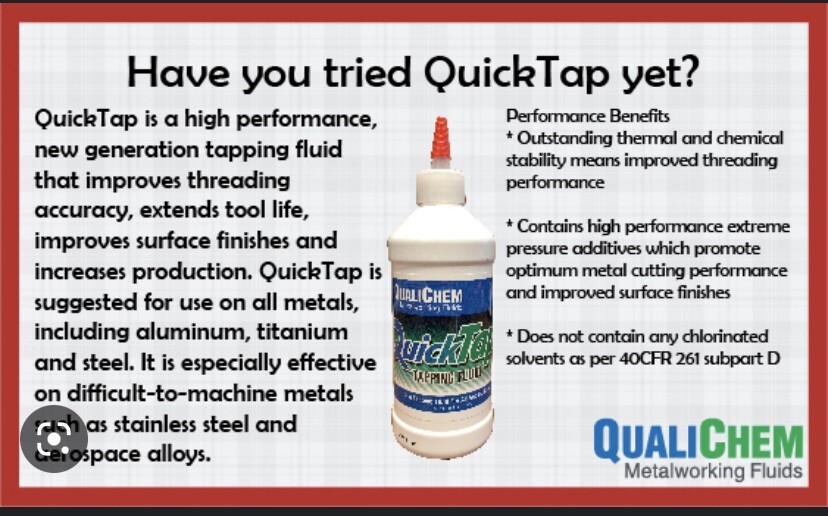 Qualichem QuickTap - High Performance Tapping Fluid 2oz Bottle | eBay