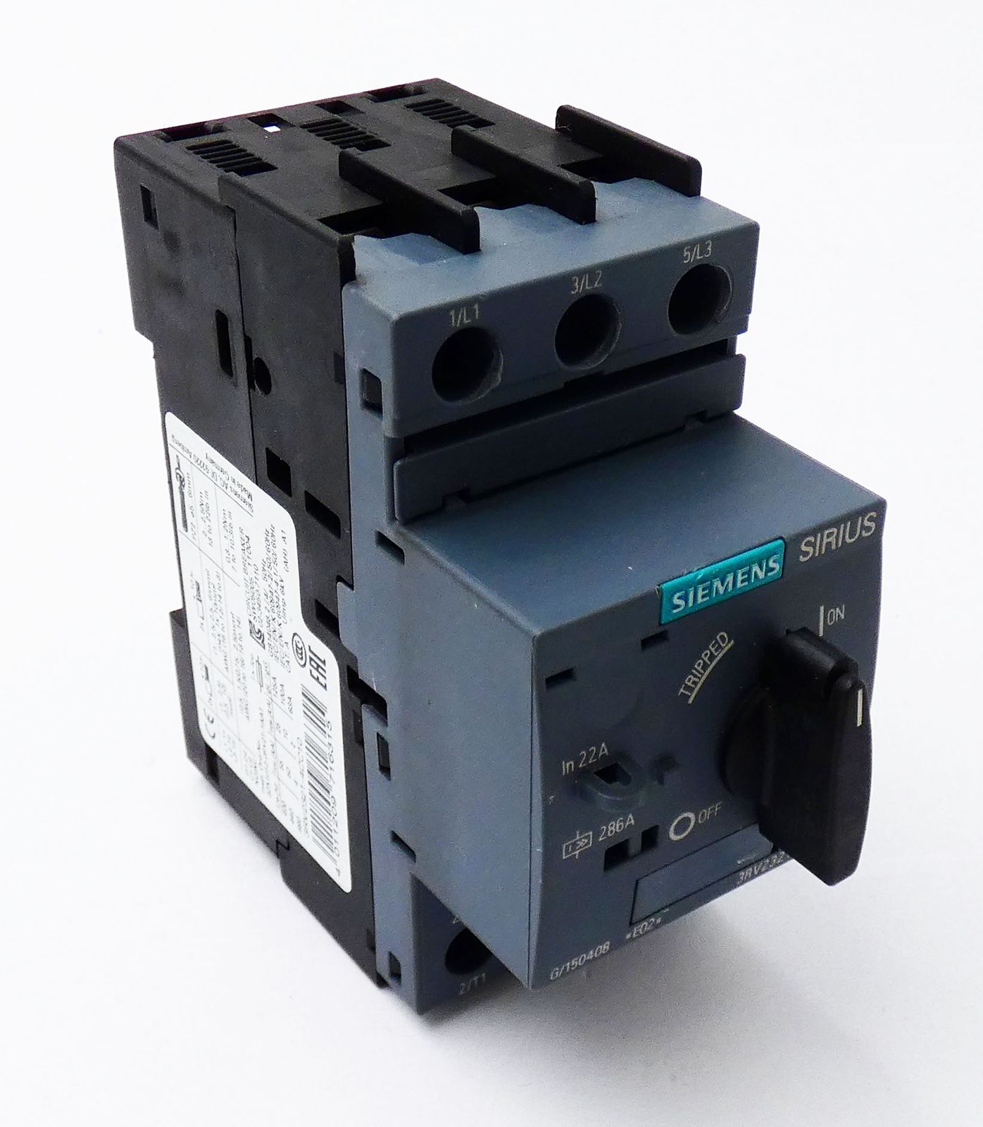 Siemens Sirius 3RV2321-4CC10 3RV2 321-4CC10 E:02 Leistungsschalter ...