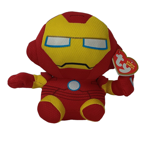 TY Beanie Babies Marvel Super Heroes Iron Man Plush New With Tag | eBay