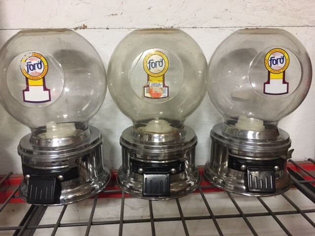 Black Friday Sale Vintage Ford Gum Machine Gumball Candy Bulk Vending ...